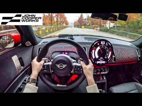 (312HP) 2025 Mini Countryman JCW ALL4 POV Sunset Drive