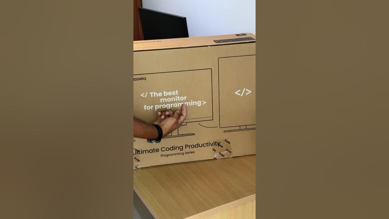Best monitor for programming - BenQ RD240Q - YouTube