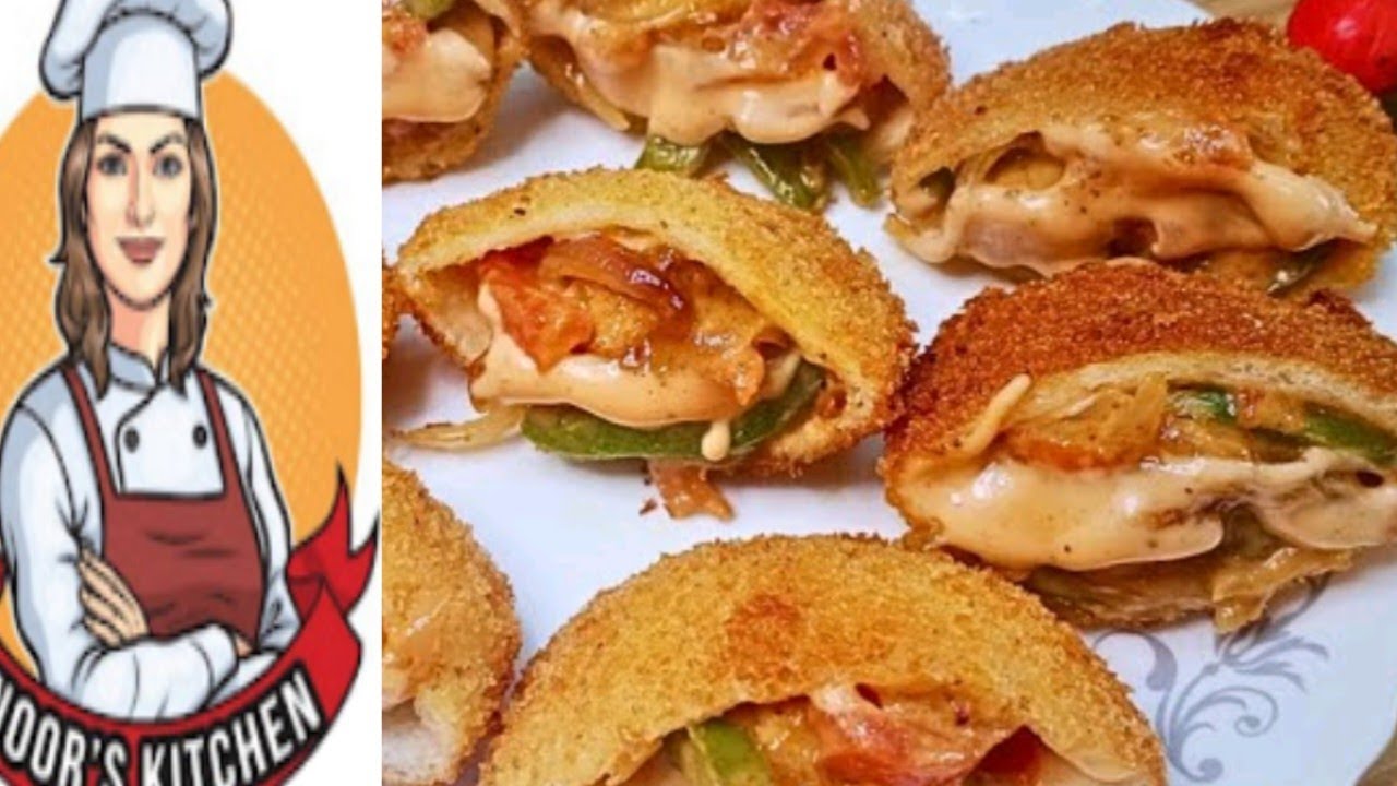 Bread Pockets Recipe| Chicken Bread Pockets Recipe By Food Fusion # ...