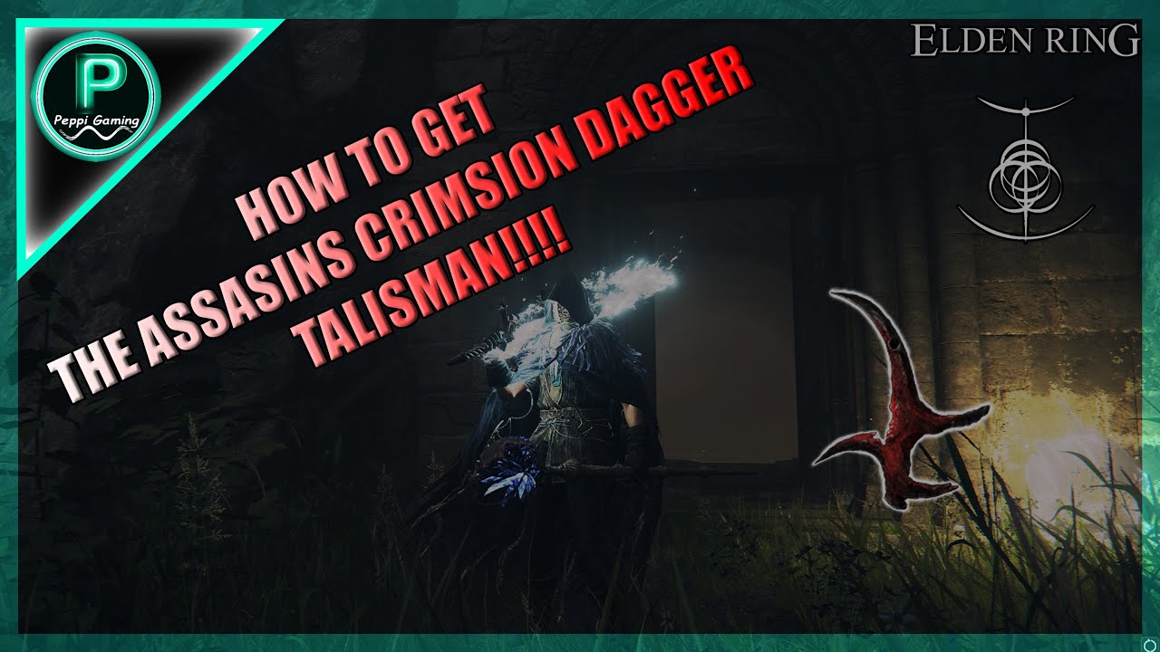 HOW TO GET THE ASSASINS CRIMSON DAGGER (ELDEN RING) ||EVERY CRIT HEALS ...