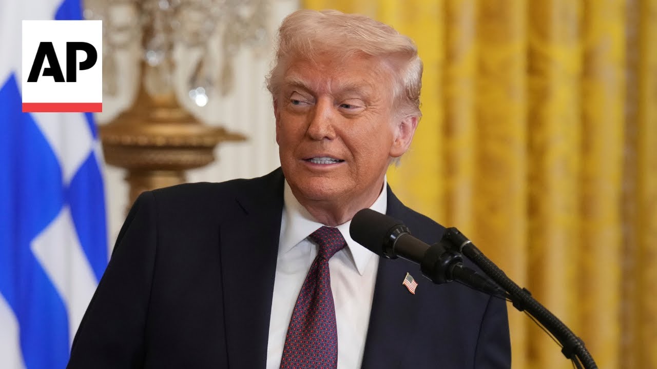 Trump: 'The legacy of the Greeks is all around us' - YouTube