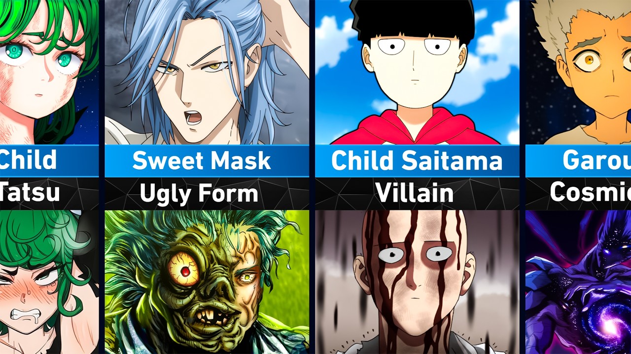 Final Forms of One Punch Man Characters - YouTube