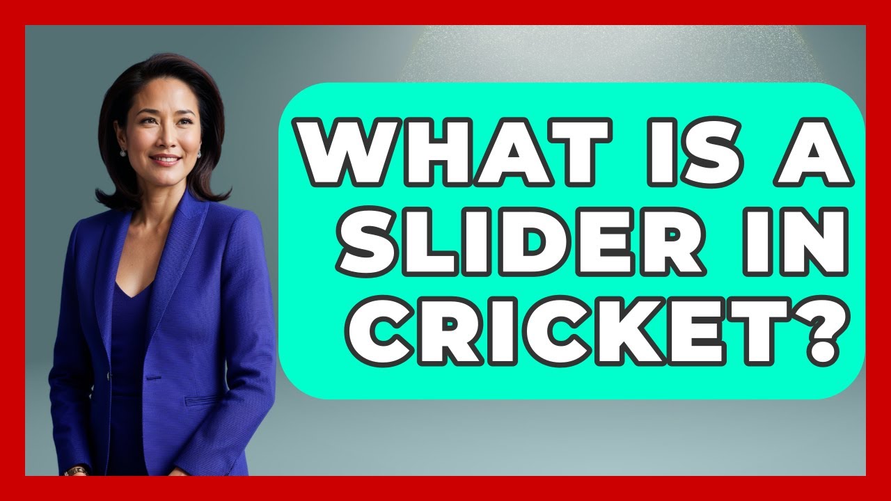 What Is A Slider In Cricket? - Go-To Cricket Guide - YouTube
