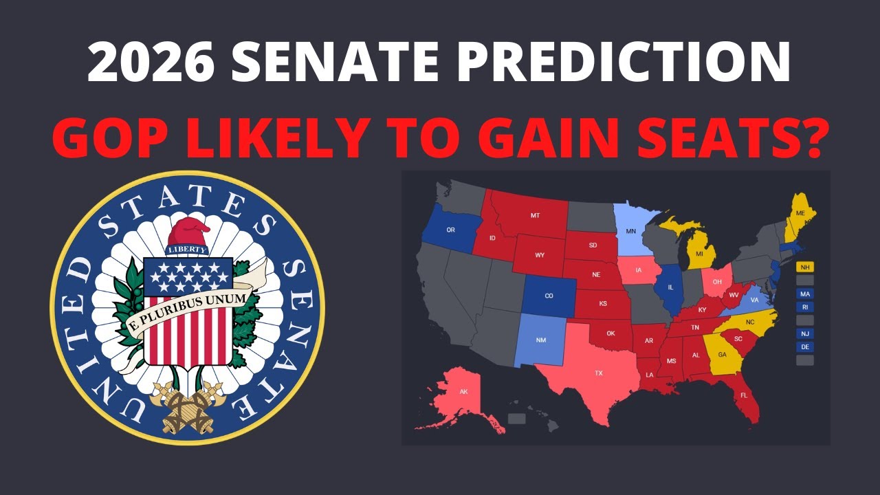 2026 Senate Prediction (Late Winter/Early Spring 2025) - YouTube