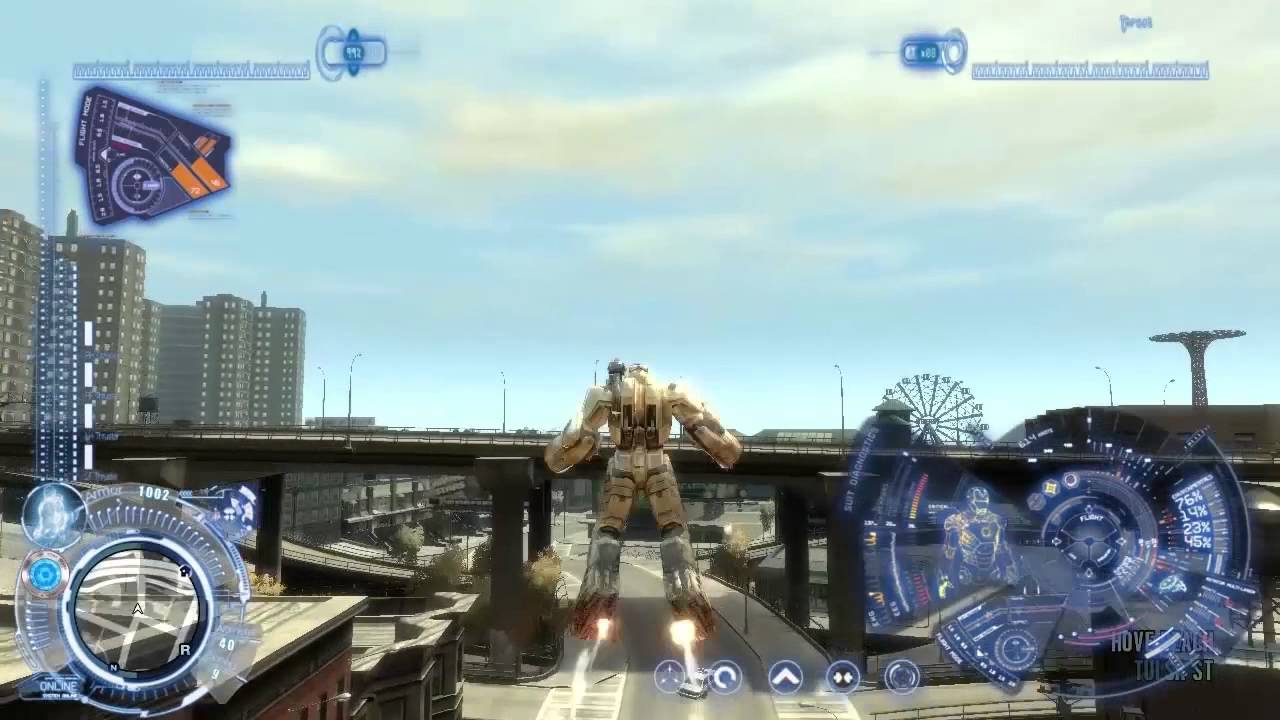 GTA IV: Iron man Mod - YouTube