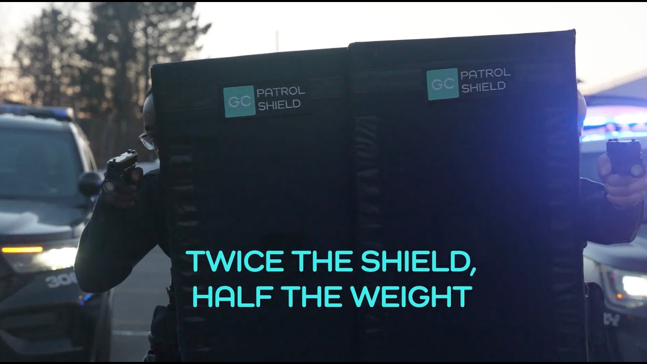 GC Patrol Shield - Twice the Shield, Half the Weight - YouTube