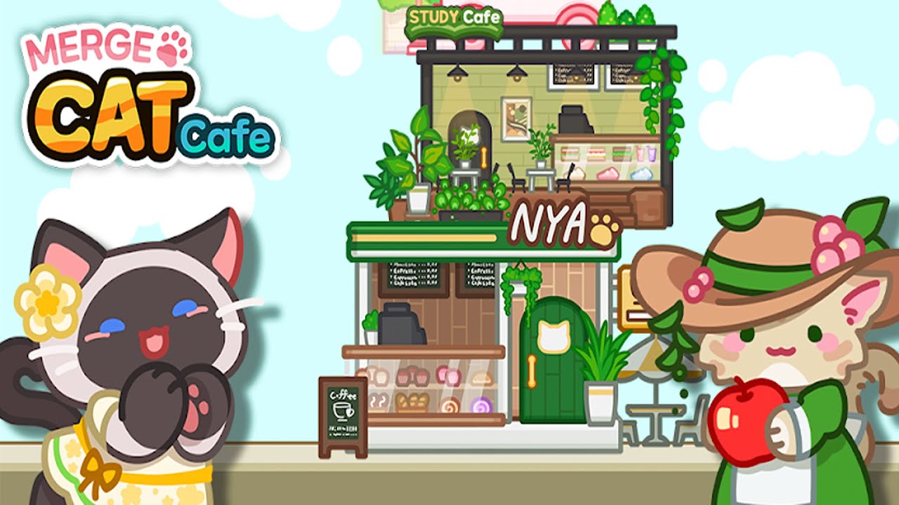 머지 냥카페 : 고양이 머지 게임 (Meow Cafe Merge : Coffee cat) - 게임플레이 영상 [모바일게임 ...