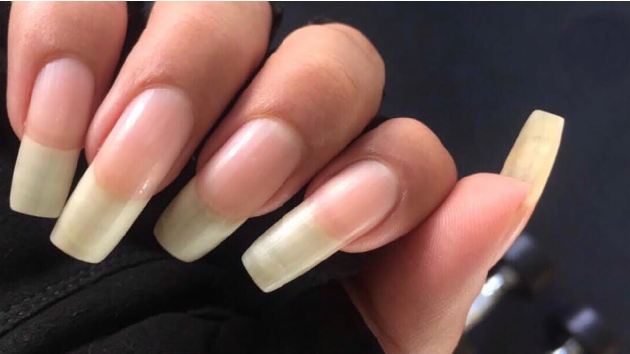 WATCH HOW I GROW MY NAILS SUPER LONG !!!😱 DAILY ROUTINE ! EASY STEPS ...