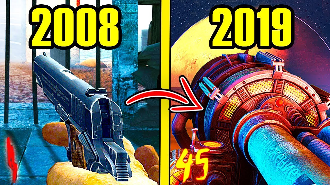 Call of Duty Zombies but every round I change map... - YouTube