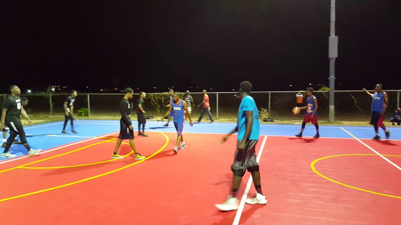 Anguilla Youth Basketball Spartans vs Dominicanos 2nd quarter - YouTube