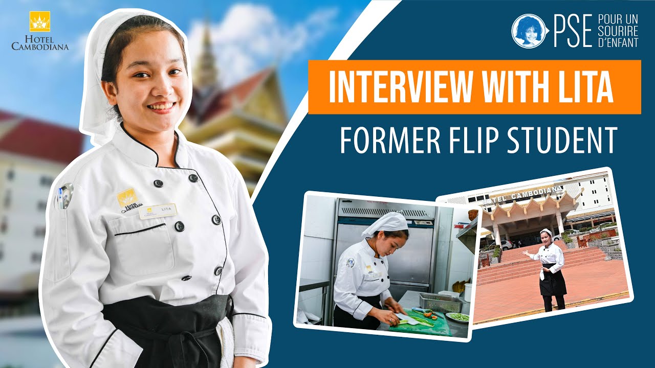 Interview with Lita, former student of the FLIP program in PSE - YouTube