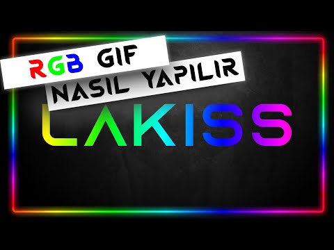 RGB GİF NASIL YAPILIR ?