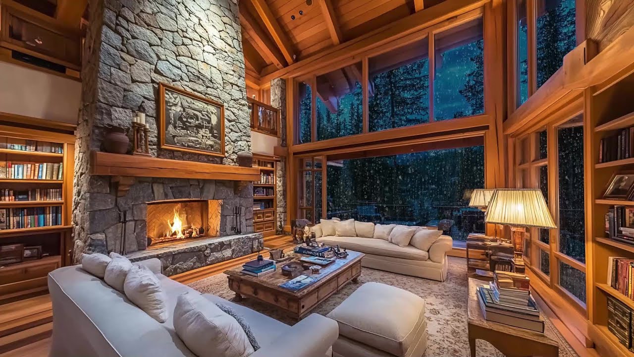 Relaxing Nature Sounds for Deep Sleep | Relaxing Living Room - Music ...