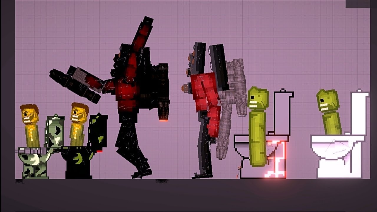 skibidi toilet part1 idibiks teliot Melon Playground - YouTube