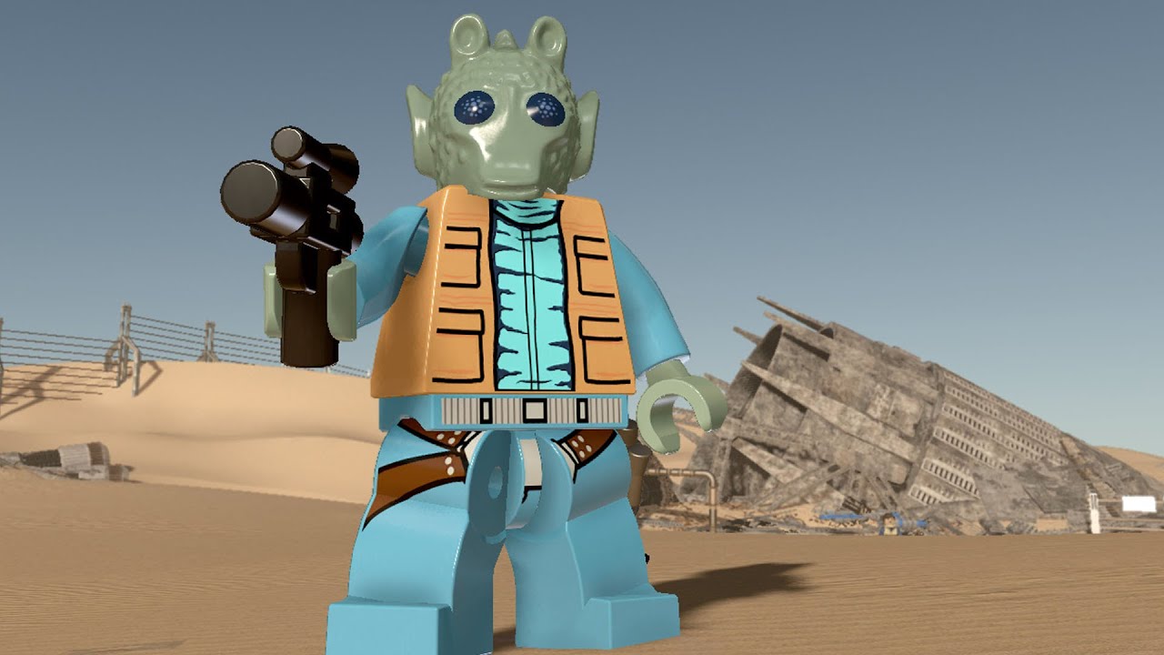 LEGO Star Wars: The Force Awakens - Greedo | Free Roam Gameplay (PC HD ...