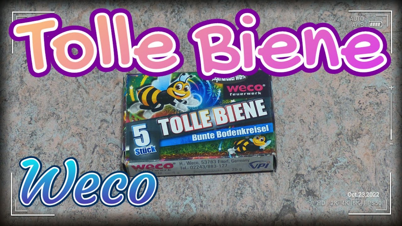 Tolle Biene | Weco Silvester 2021/2022 - YouTube