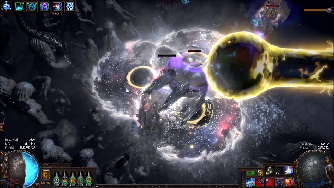 Path of Exile [3.5 BSC] Low Life Vortex/Cold Snap DoT Occultist | Sub 2 ...