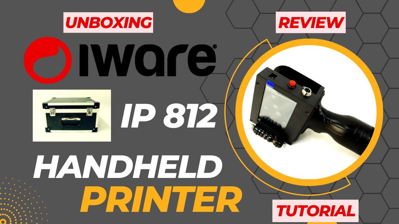 Handheald Printer IWARE IP 812 - Unboxing, Review dan Tutorial Test ...