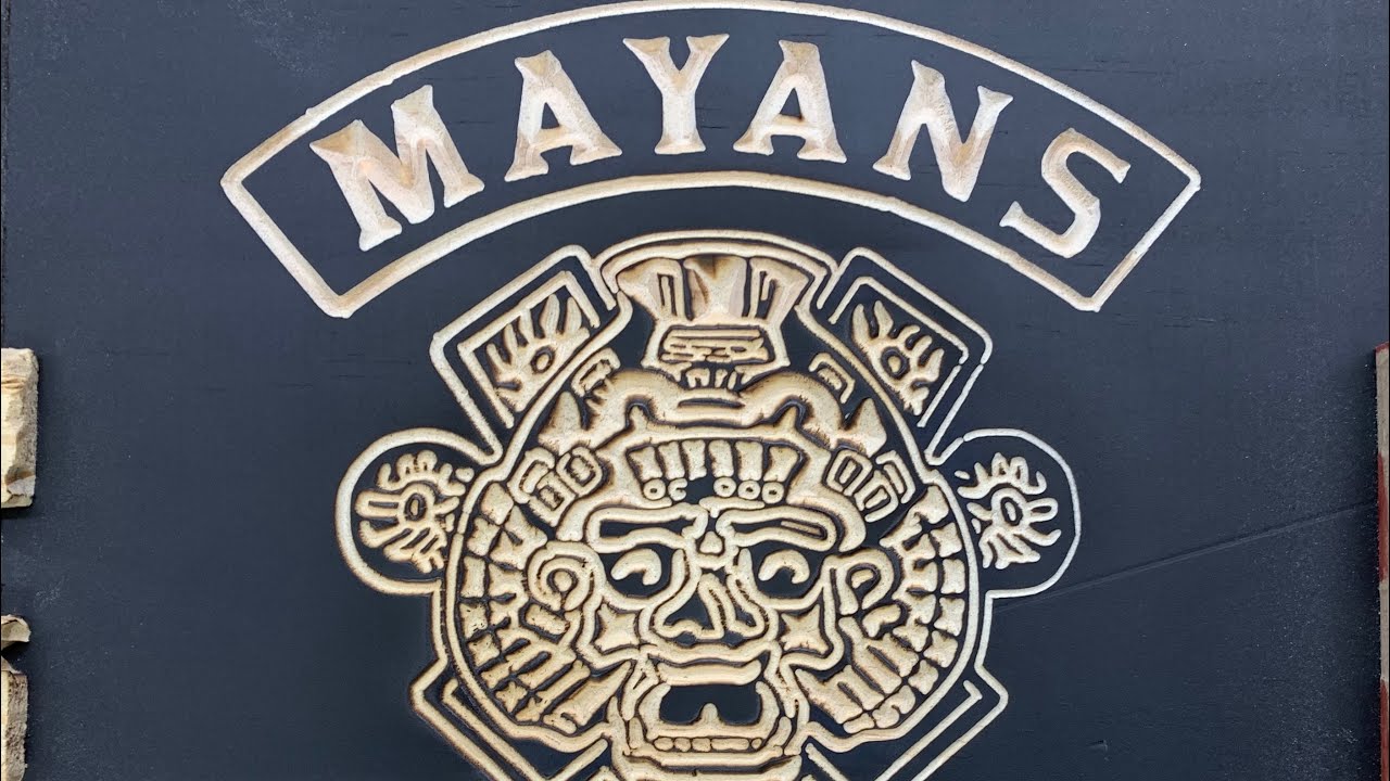 🔴LIVE MAYANS MC TV Logo from Sons of Anarchy Shapeoko XXL - Xcarve CNC ...