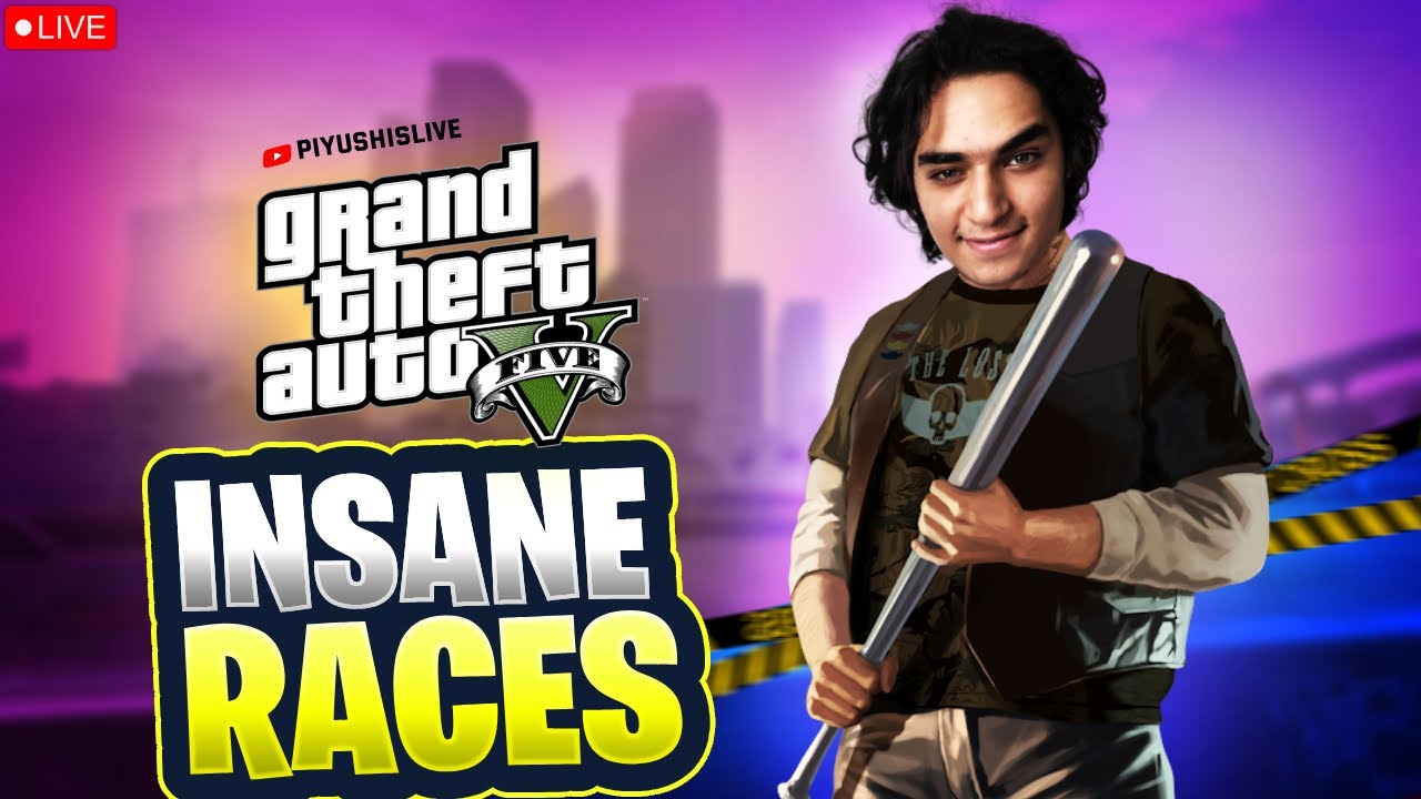 GTA V INSANE RACES THAT WILL MAKE YOU LAUGH ;) | PIYUSHGEWANIISLIVE ...