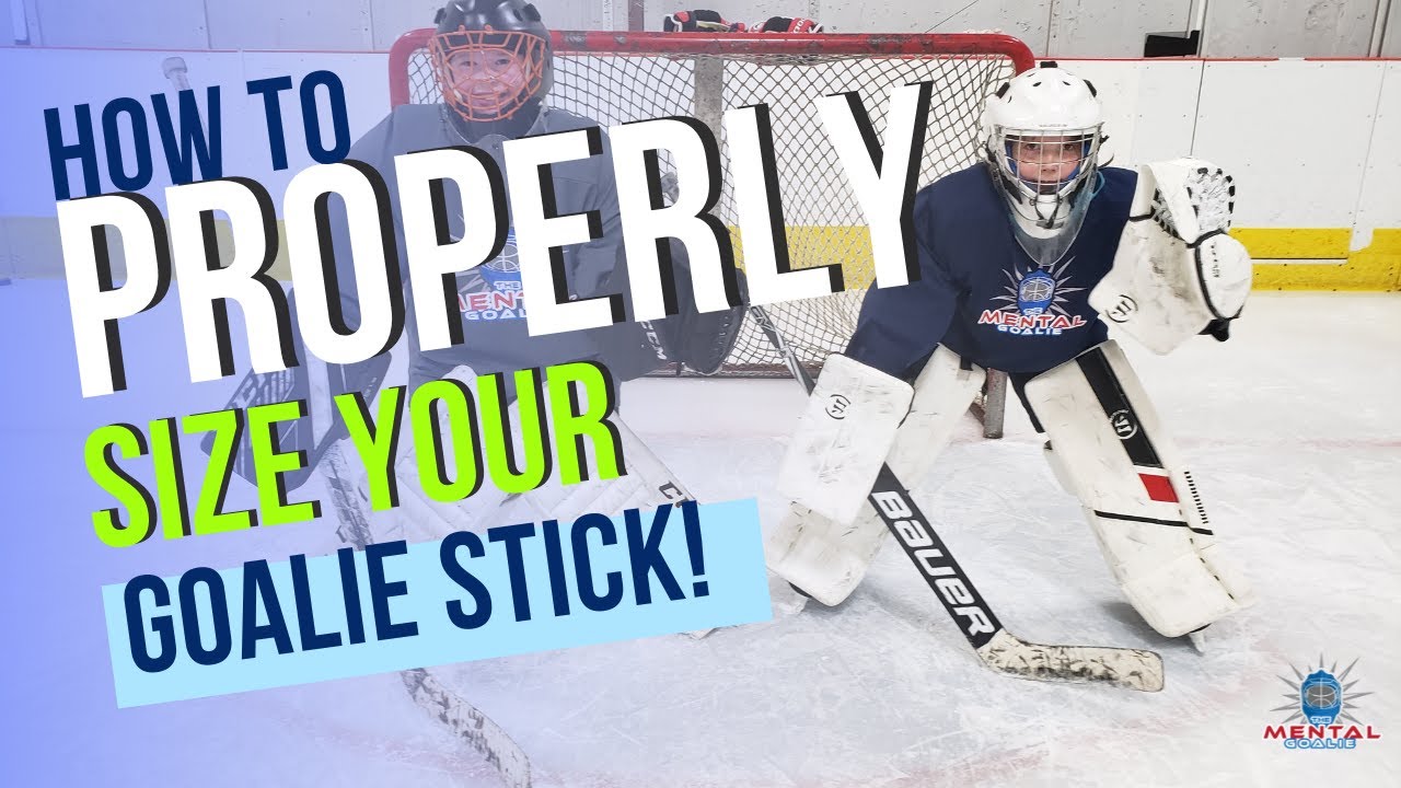 How To Choose The Correct Goalie Stick Paddle Length! - YouTube
