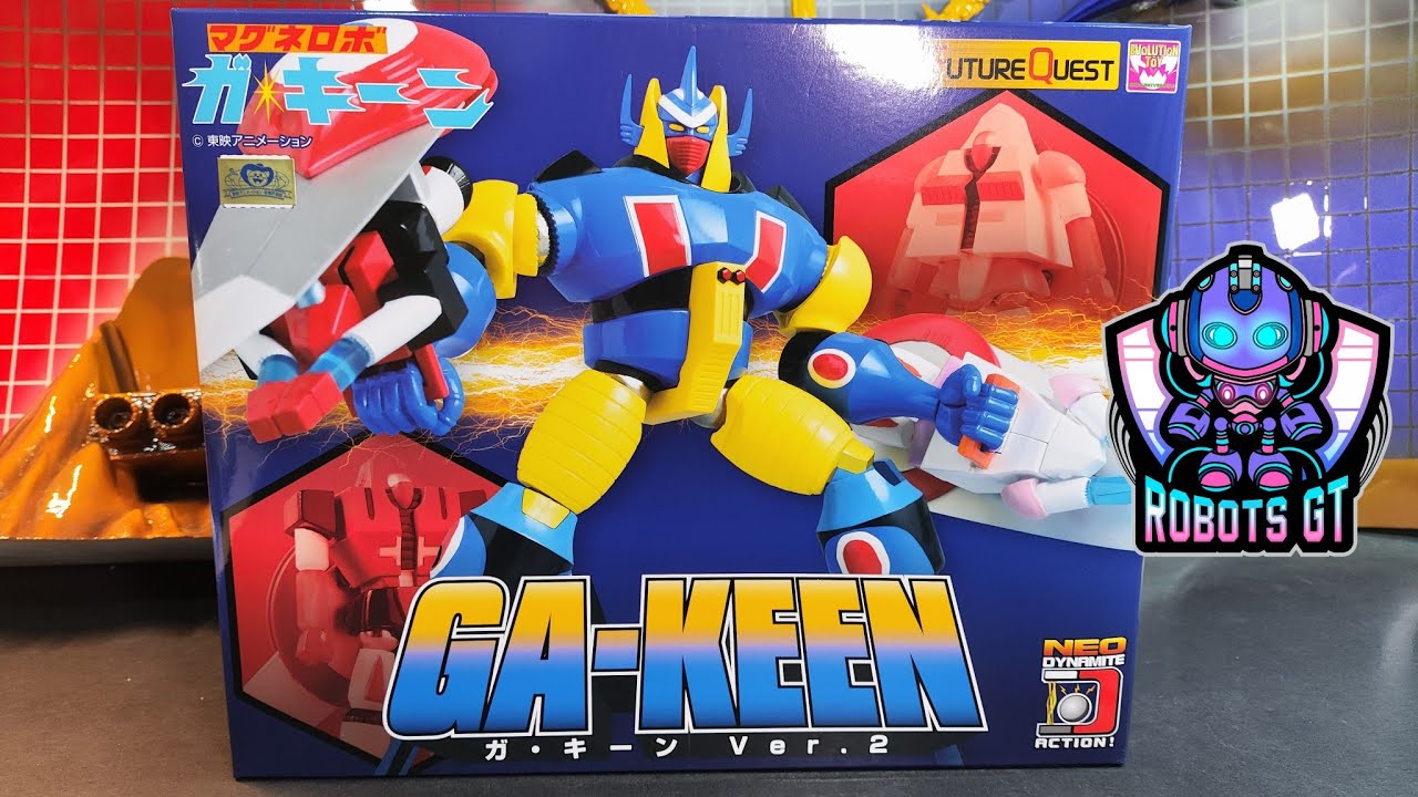 Ga-keen v. 2.0 Future Quest Evolution Toy neo dynamit action- il robot magnetico, l' altro - YouTube