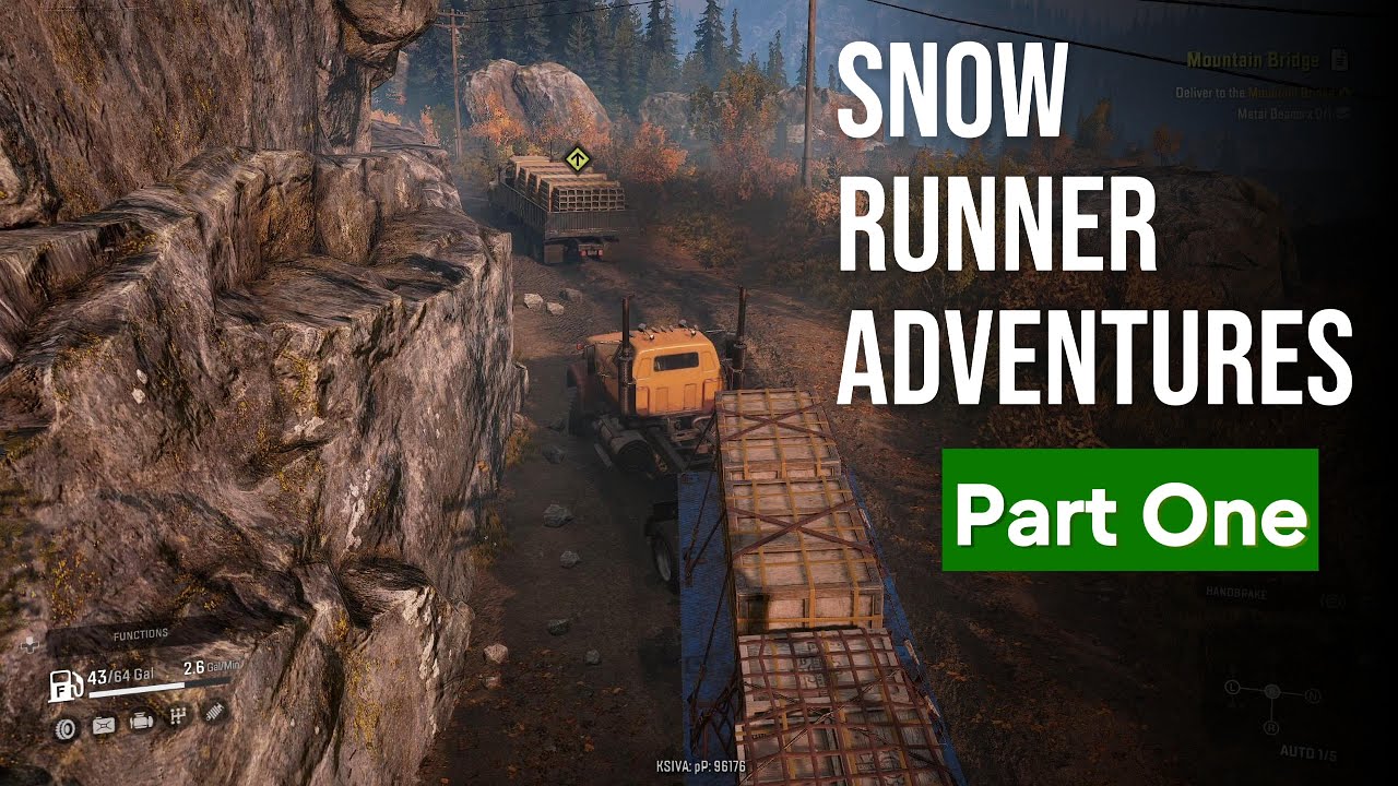 Snow Runner part one - YouTube