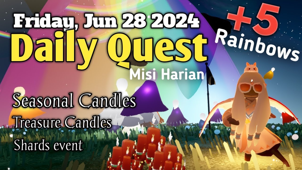 Sky Daily Quest today - Hidden Forest 28 jun 2024 | Sky Children of the ...