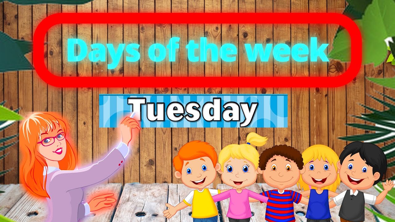 Days of the week | Learn the days in English | Kids vocabulary ...
