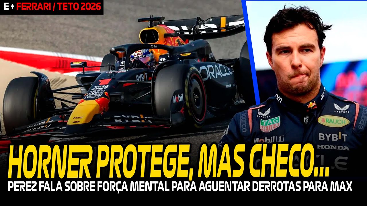 PEREZ PROTEGIDO E FALA DE FORÇA MENTAL CONTRA MAX / FERRARI CONFIANTE ...