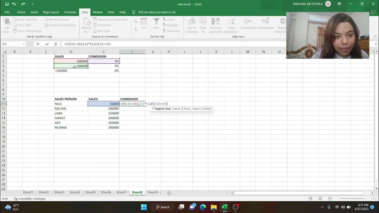 How To Calculate Sales Commission In Excel YouTube how-to-calculate-sales-commission-in-excel-youtube