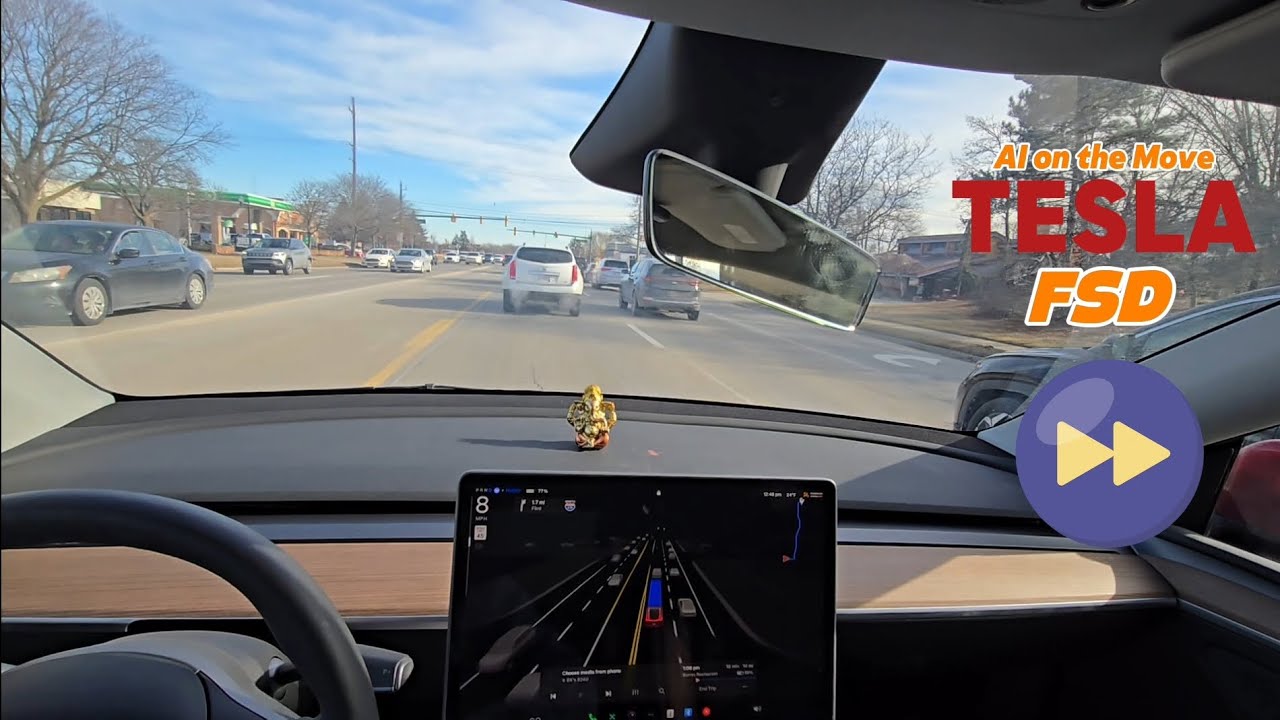 Speedy Version: Chill vs Hurry modes-Real Differences-Tesla FSD 13.2.2 ...