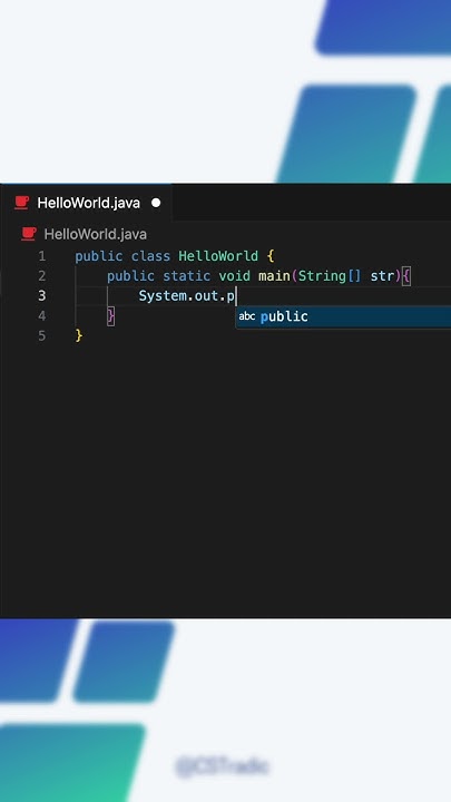 Hello World Program In Java Java Javaprogramming Codingforbeginners Youtube