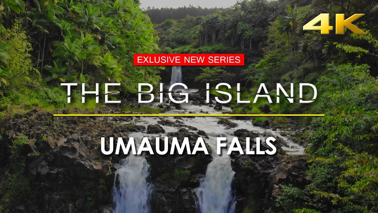 Umauma Falls Big Island, Hawaii | 4K - YouTube