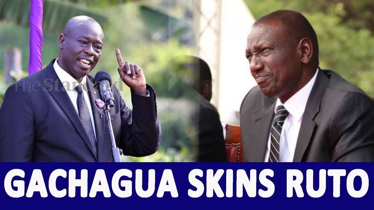 Gachagua lectures Ruto face to Face like a kid in Nyandarua - YouTube