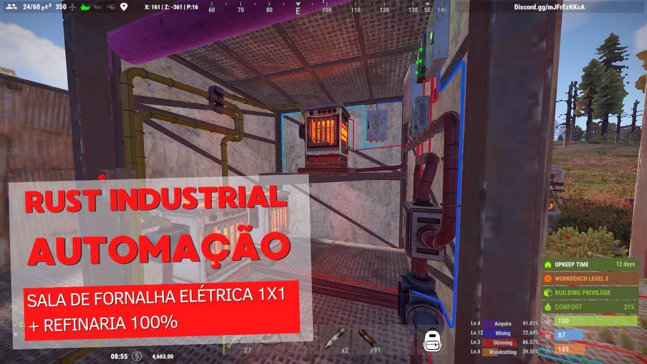 Rust Industrial: Tutorial de automação episódio 4 [ 1x1 forno elétrico ...