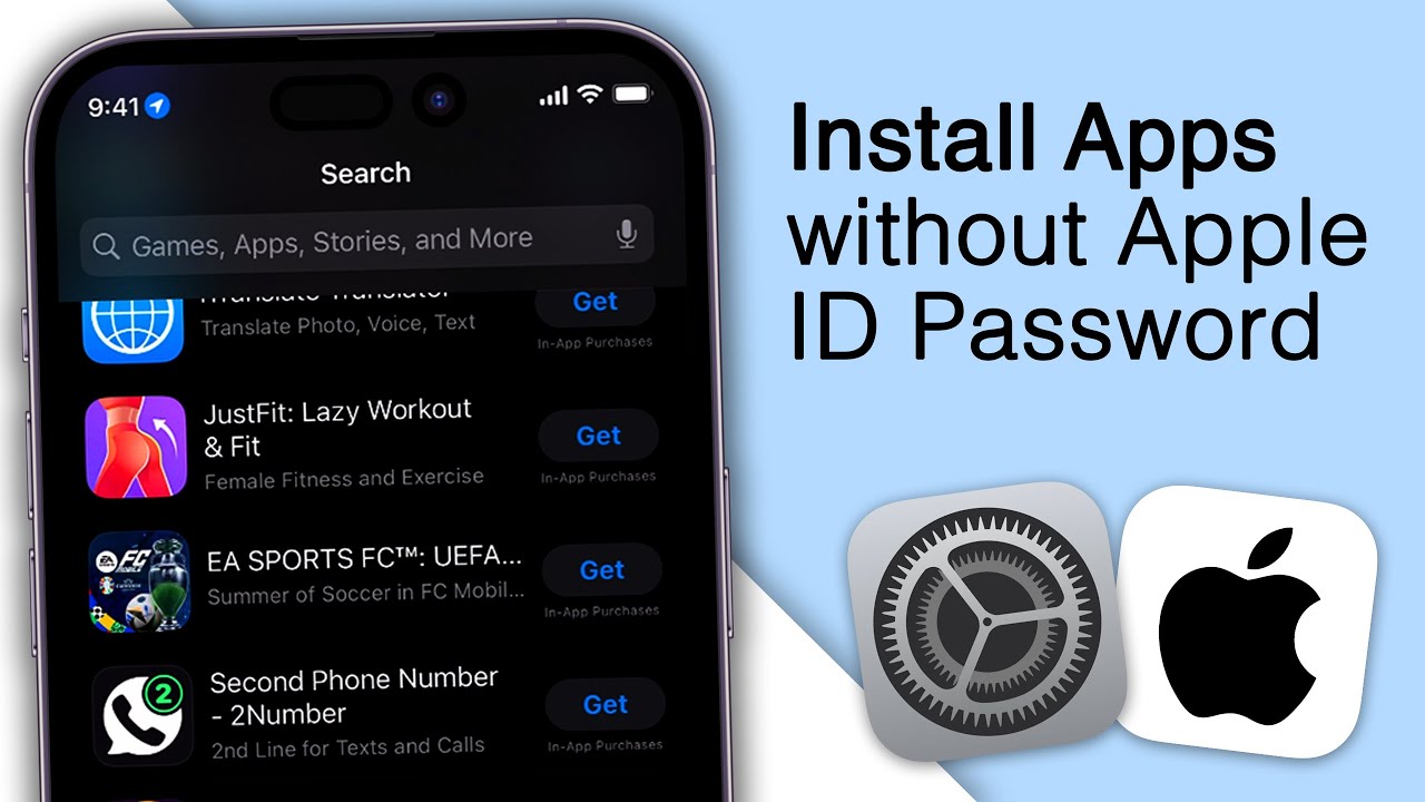 How To Install Apps Without Apple ID Password! [2024] - YouTube