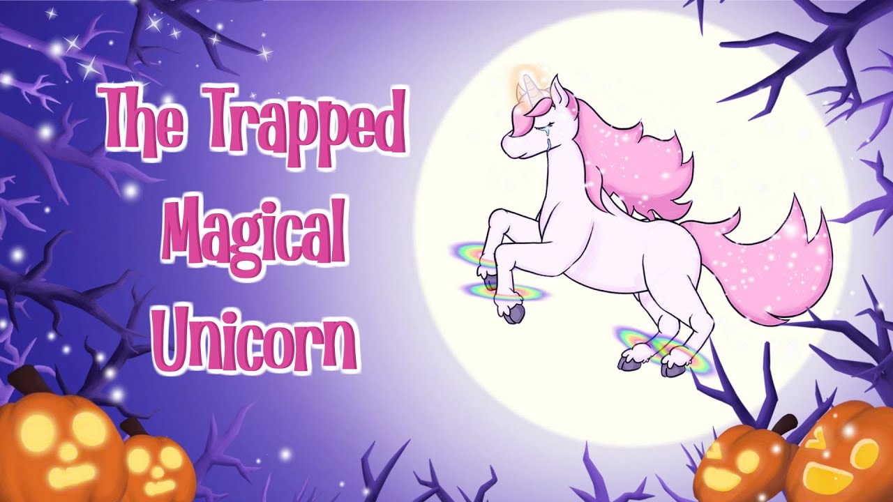 🎃🦇 Q-dees HALLOWEEN SPECIAL 🦄🪄 The Trapped Magical Unicorn | Spooky ...
