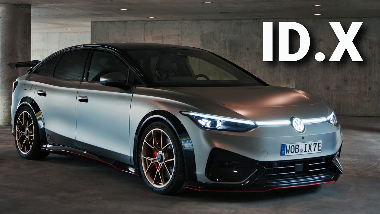 Volkswagen ID.X Performance Revealed - YouTube