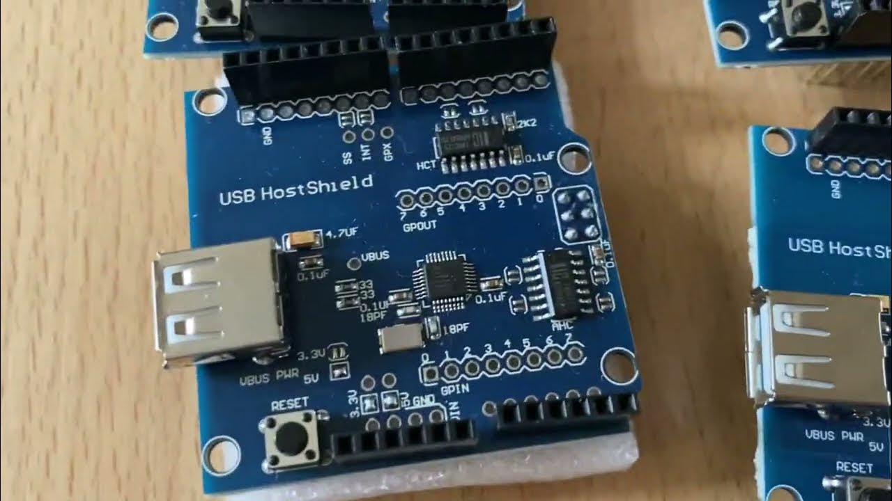 Usb host shield issue workaround READ THE DESCRIPTION FOR UPDATE - YouTube