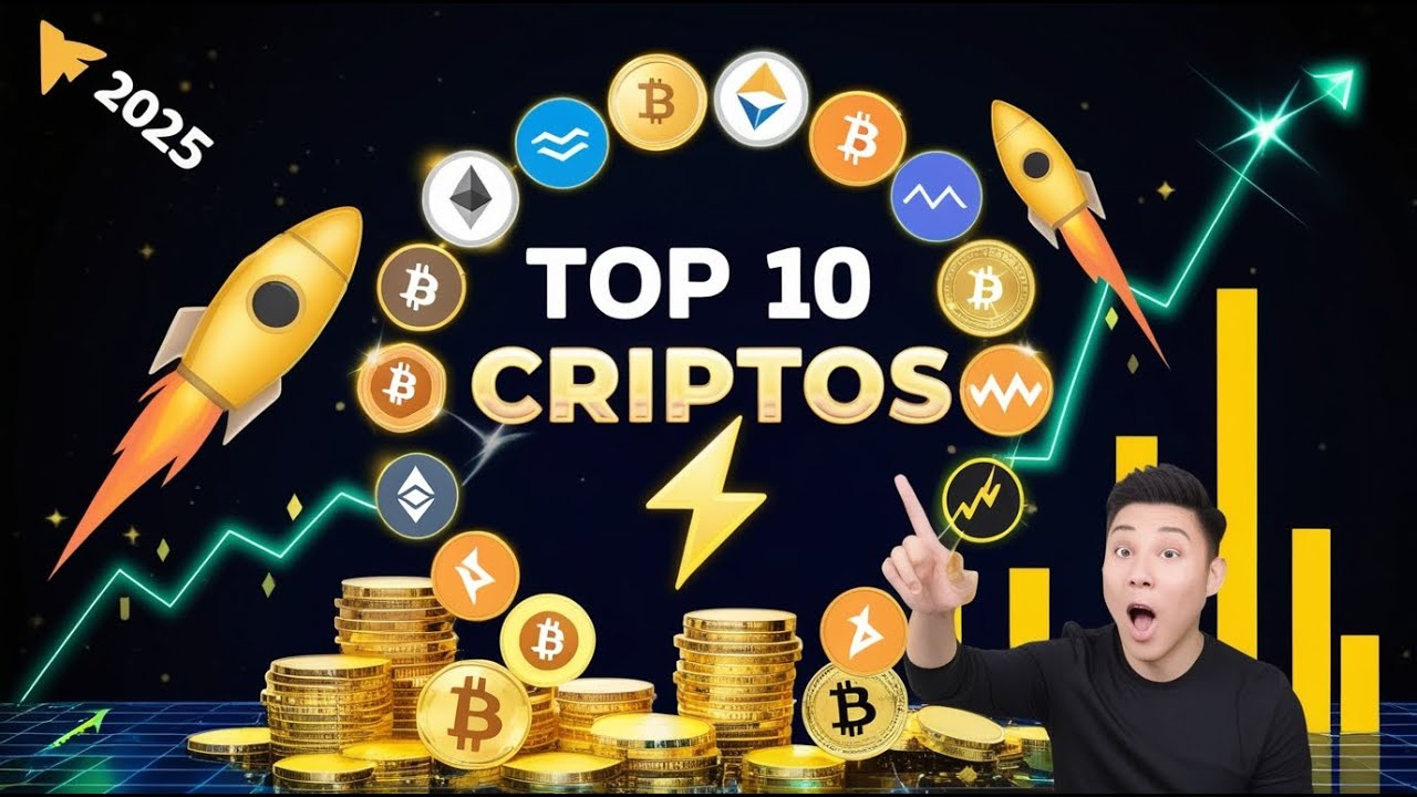Las 10 Mejores Criptomonedas para Invertir este Año - YouTube