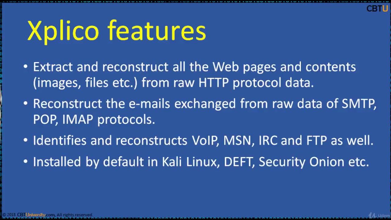 CEH8-5 Xplico Network Forensic Analysis Tool - YouTube