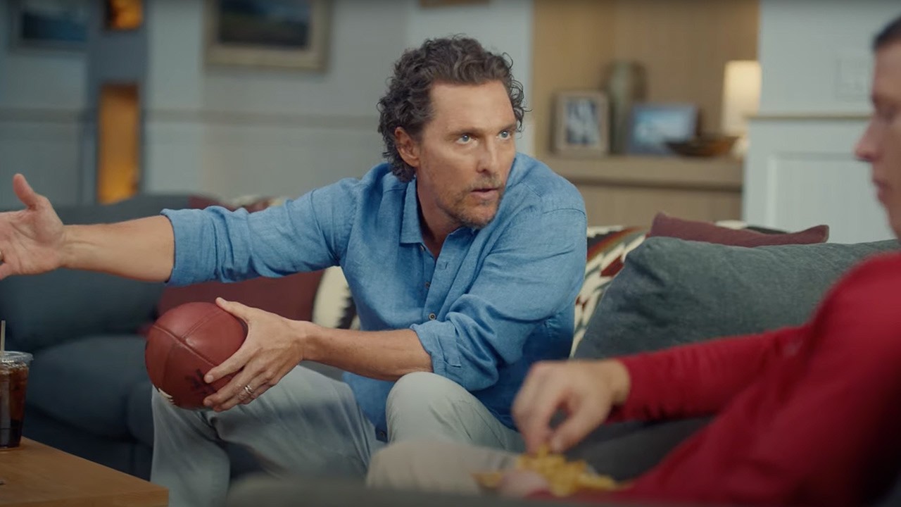 The FUNNY UBER EATS ADVERT with MATTHEW MCCONAUGHEY | "Football is for ...