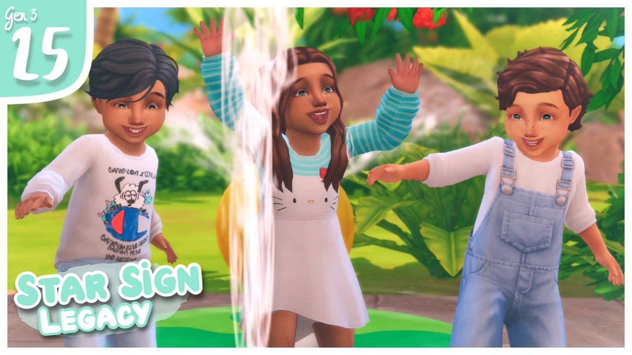 Fun Day Out!💦 || Gemini♊|| Star Sign Legacy Challenge: Ep.25 || Sims 4 ...