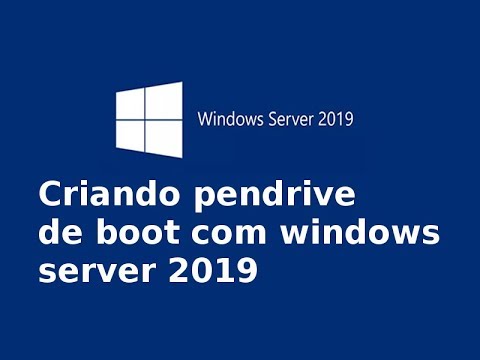 Criando Pendrive Windows Server 2019 com Rufus - YouTube