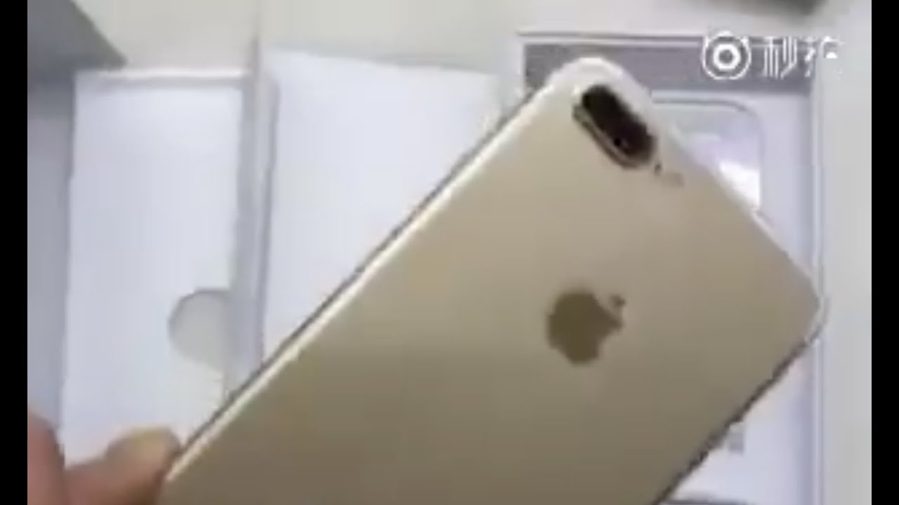iPhone 7 Plus Leaked Unboxing - Real or Fake?? - YouTube