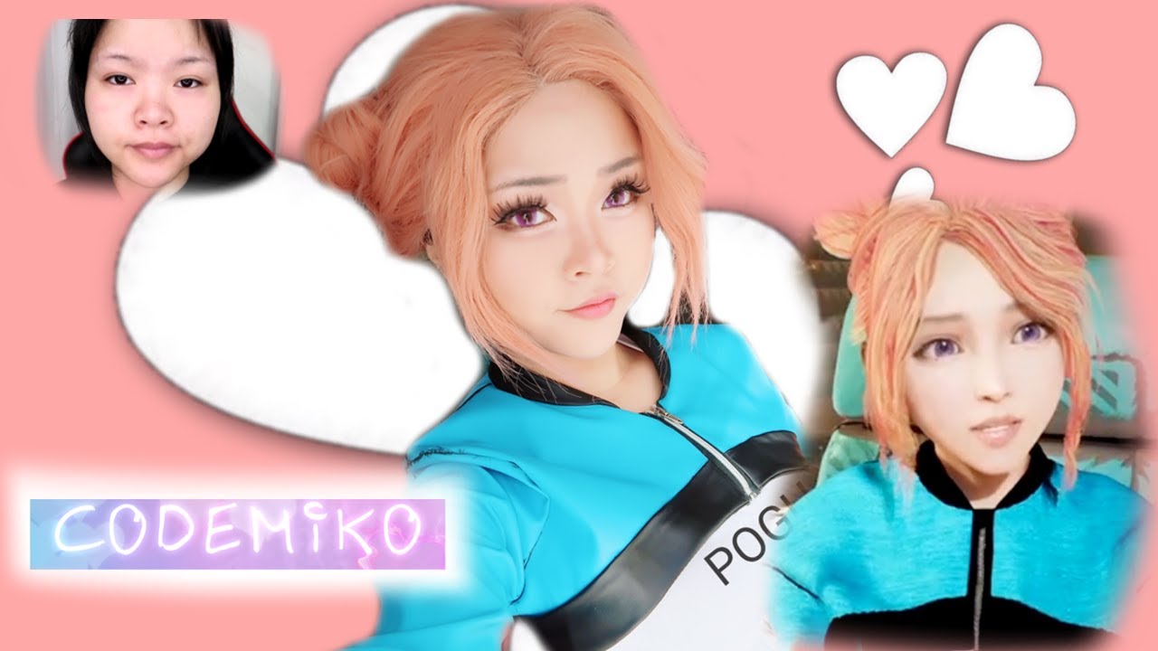 CodeMiko Cosplay Makeup Tutorial - YouTube