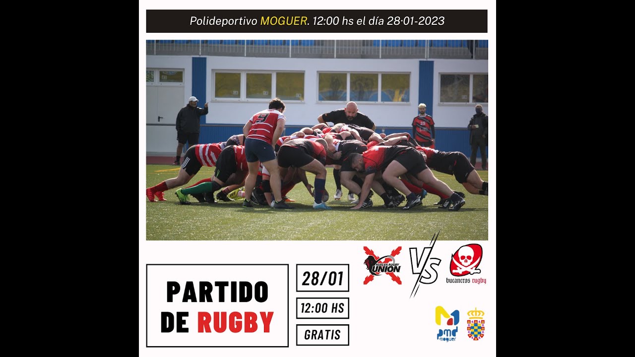 MOGUER RUGBY UNION - BUCANEROS RUGBY - 28/01/2023 - YouTube
