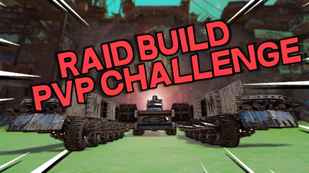 Convoy Raid build in PVP challenge Crossout - YouTube