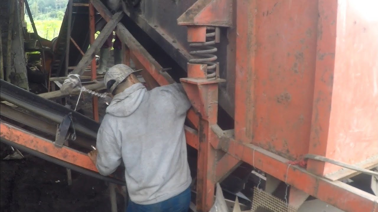 proses penggilingan batu menjadi pasir - YouTube